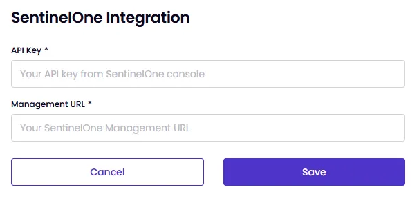 SentinelOne Integration – Timus Networks